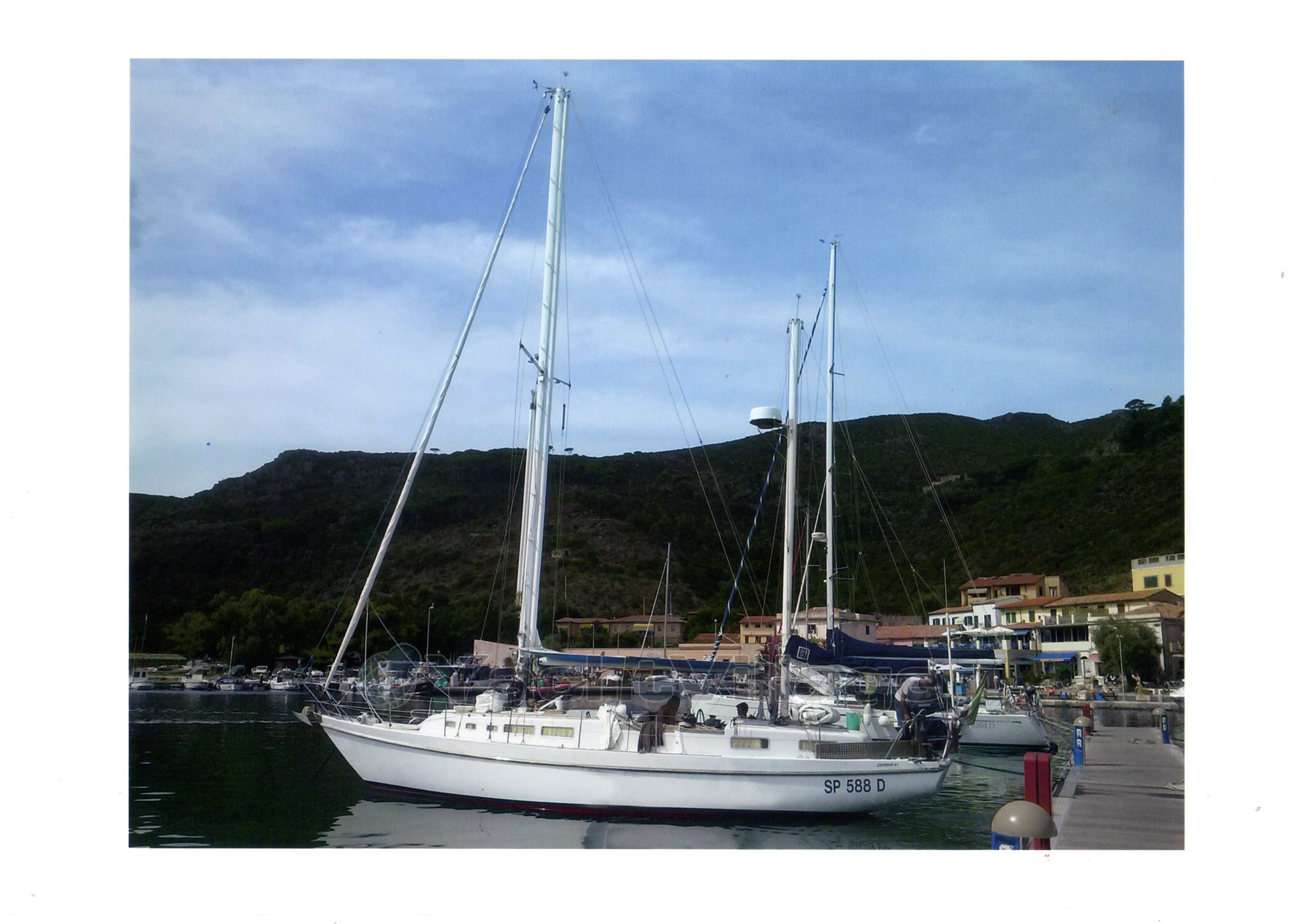 Contest 40 Ketch, preowned sailboat for sale in Toscana (Italy)